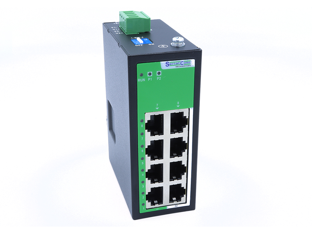 Industrial Unmanaged 10/100 Ethernet Switches or Fast Switches